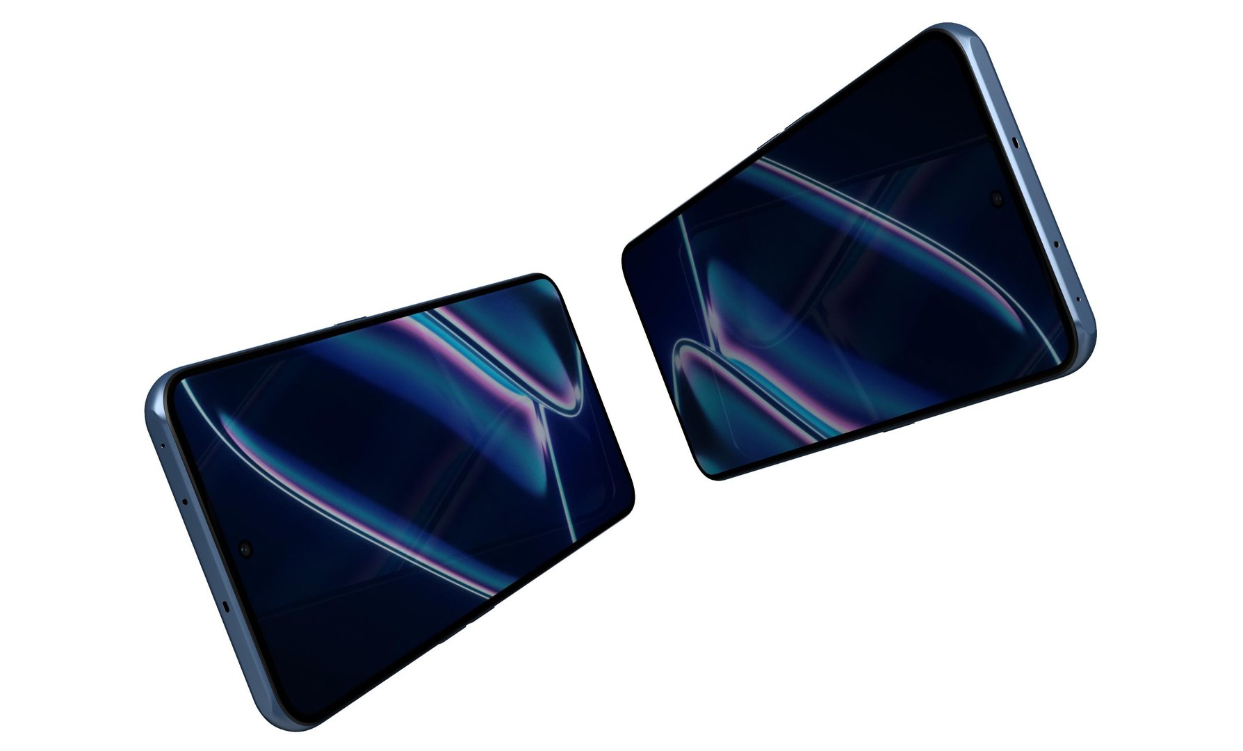 Realme GT Neo5 SE Black And Blue model - TurboSquid 2065067