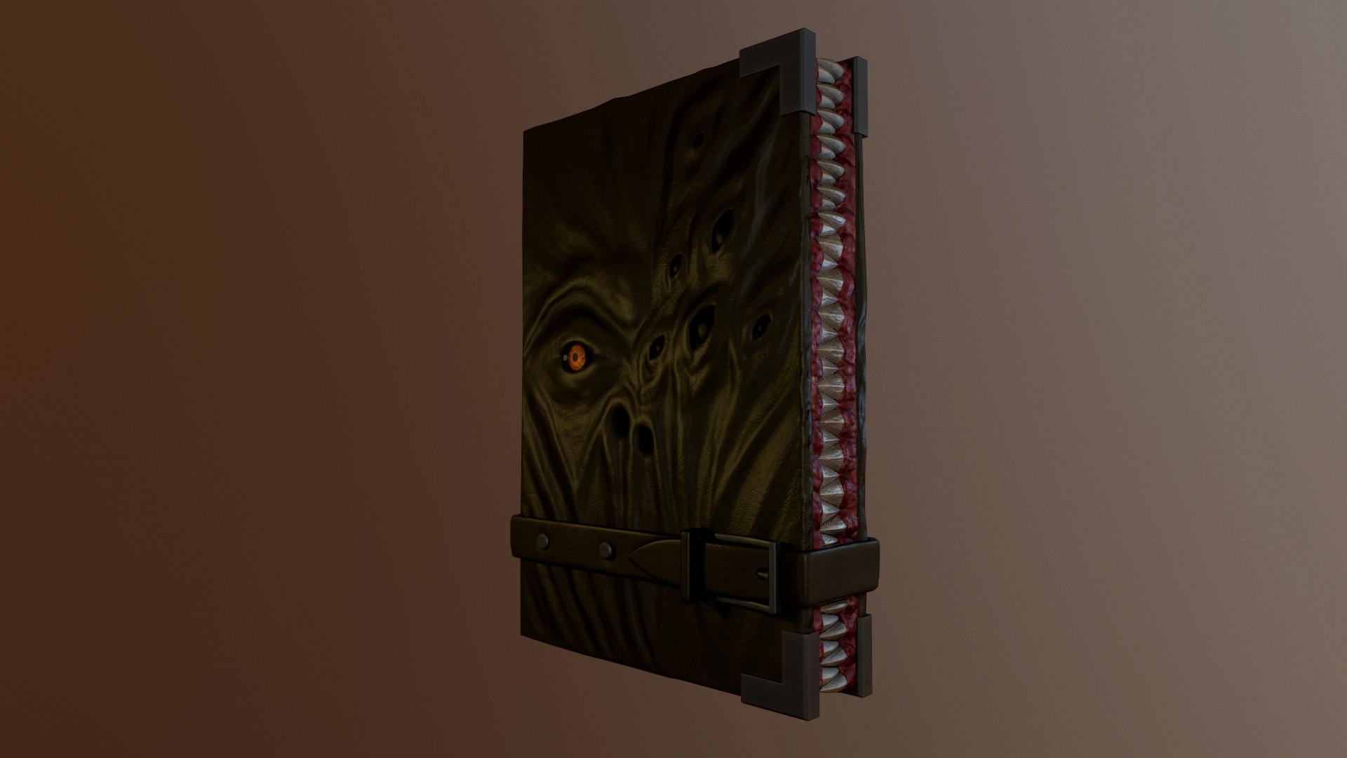 3D evil book - TurboSquid 1693390