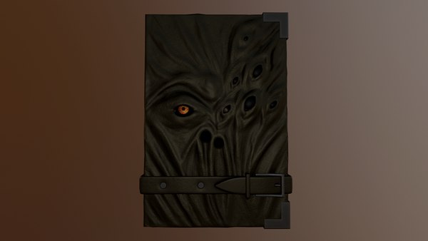 modelo 3d Libro del mal modelo animado de baja poli - TurboSquid 1693390