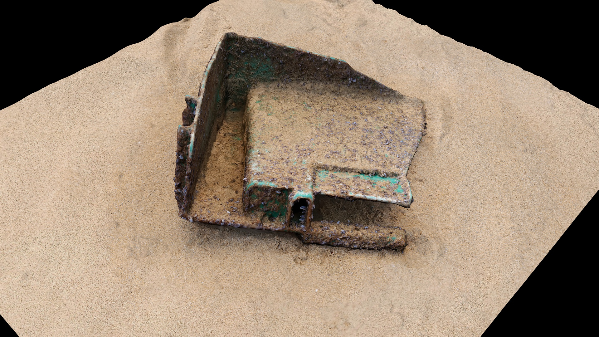 3D Ocean Beach 16K Ultra Scan 011 - TurboSquid 2180500
