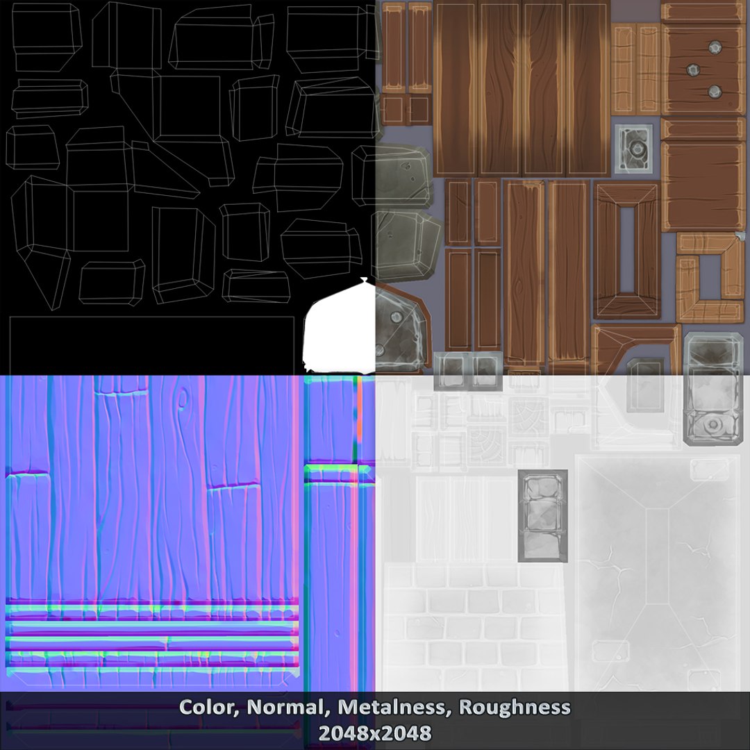 3D Cartoon Tower Model - TurboSquid 1180586