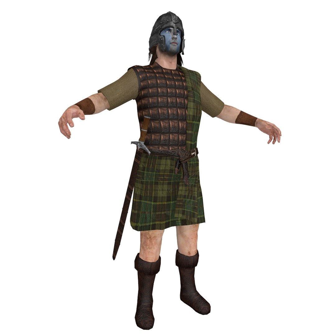 3d William Wallace Model