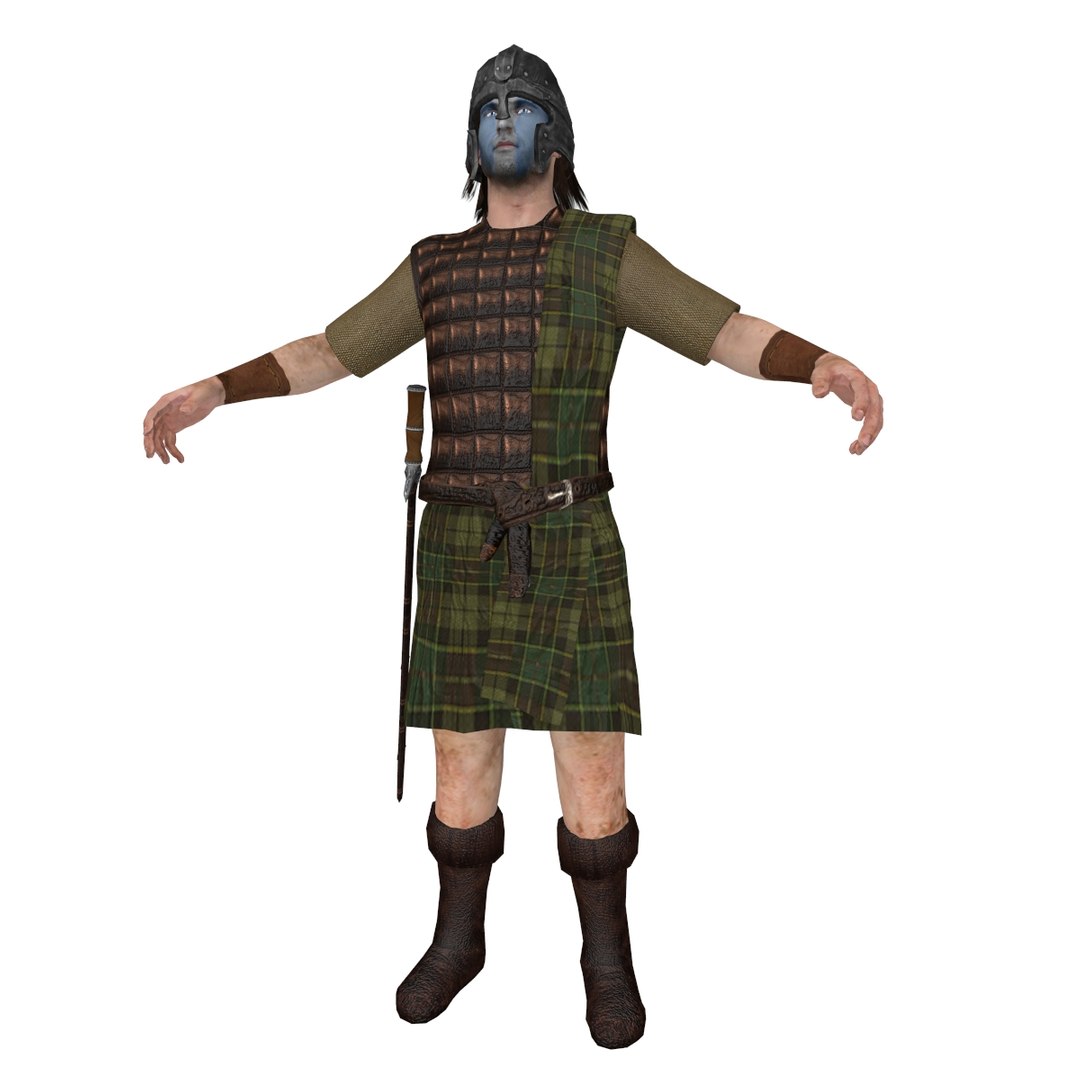 3d William Wallace Model