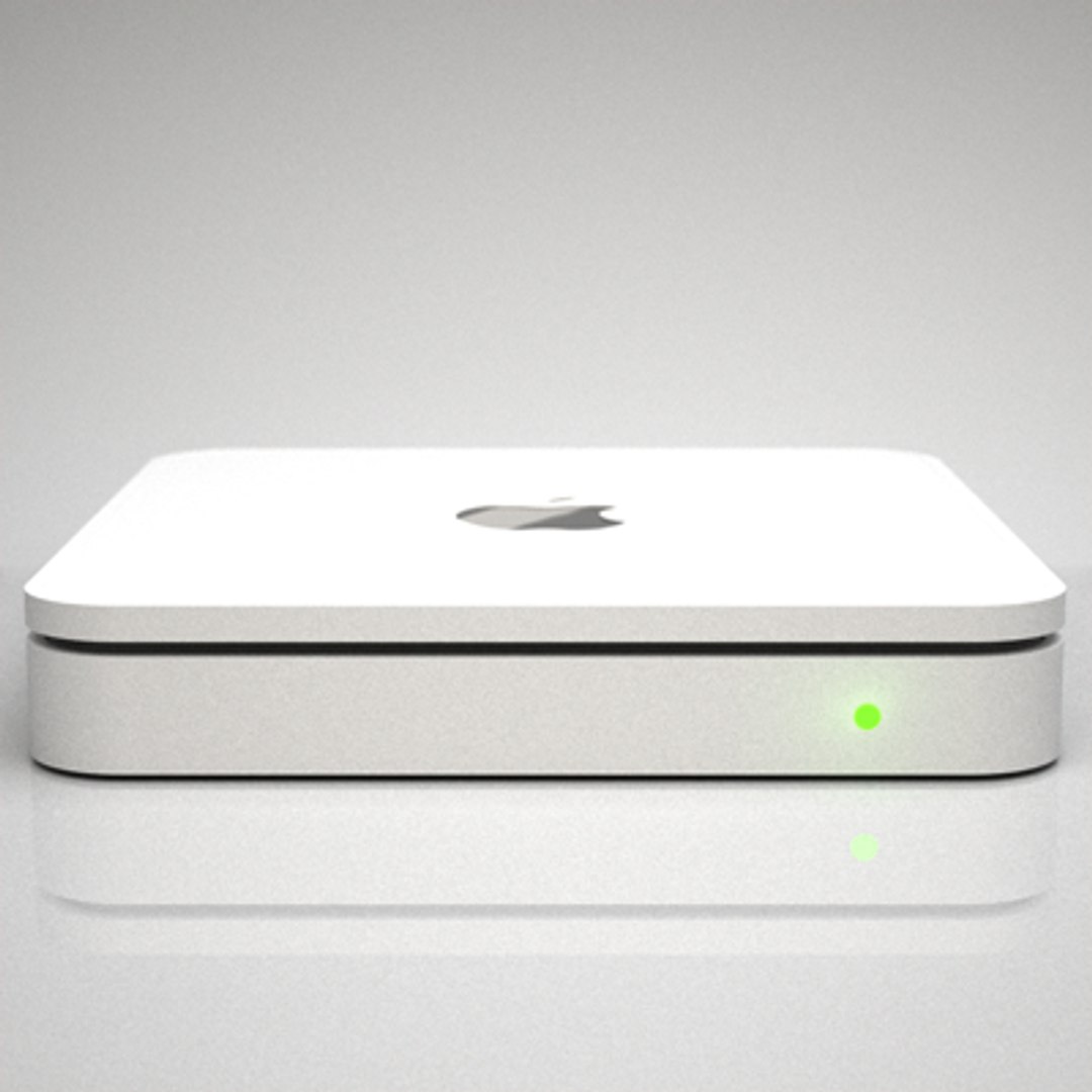 3d Apple Time Capsule