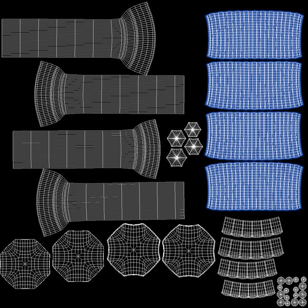 Duty anti slip lug 3D model - TurboSquid 1706837