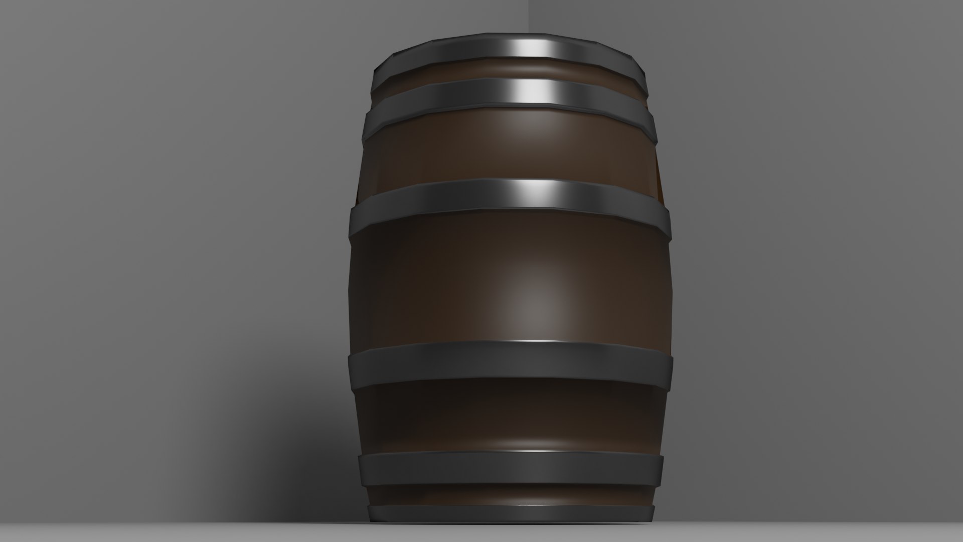 Basic Low Poly Barrel 3D model - TurboSquid 1764097