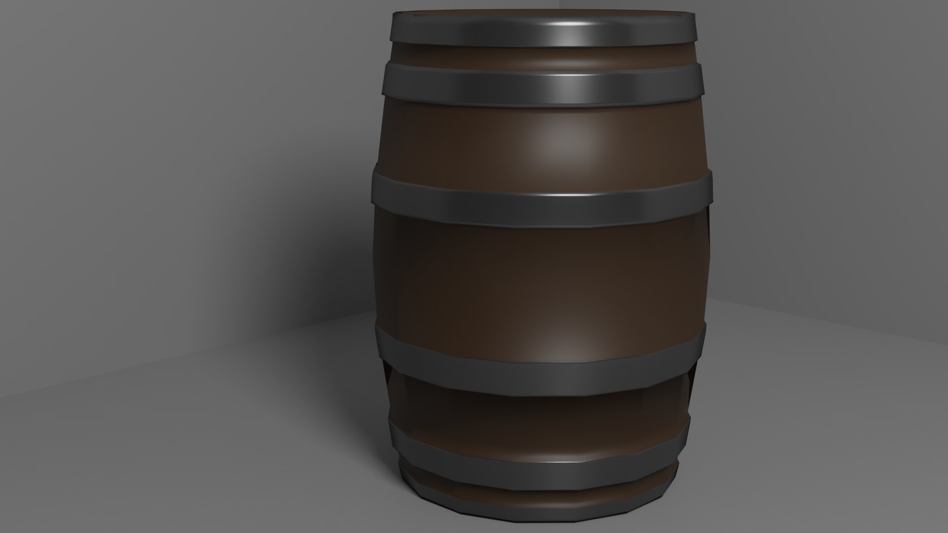 Basic Low Poly Barrel 3D model - TurboSquid 1764097