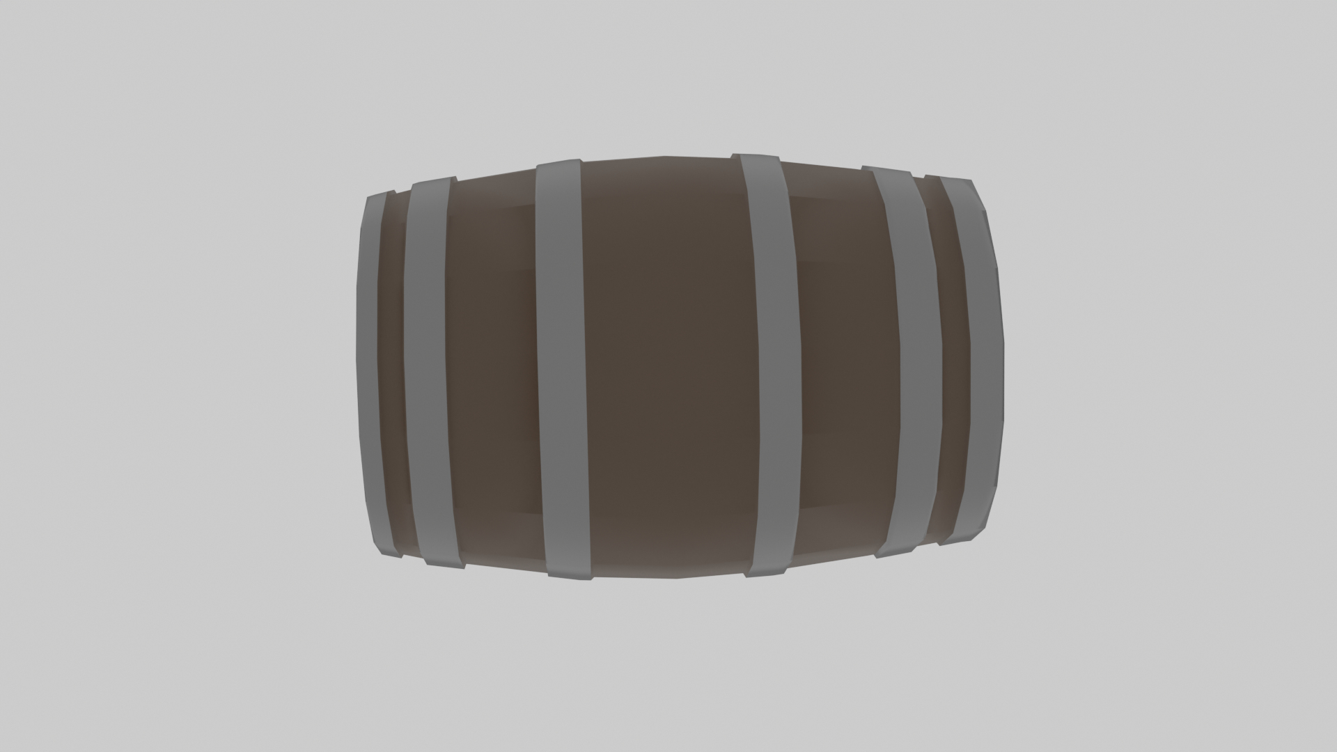 Basic Low Poly Barrel 3D model - TurboSquid 1764097
