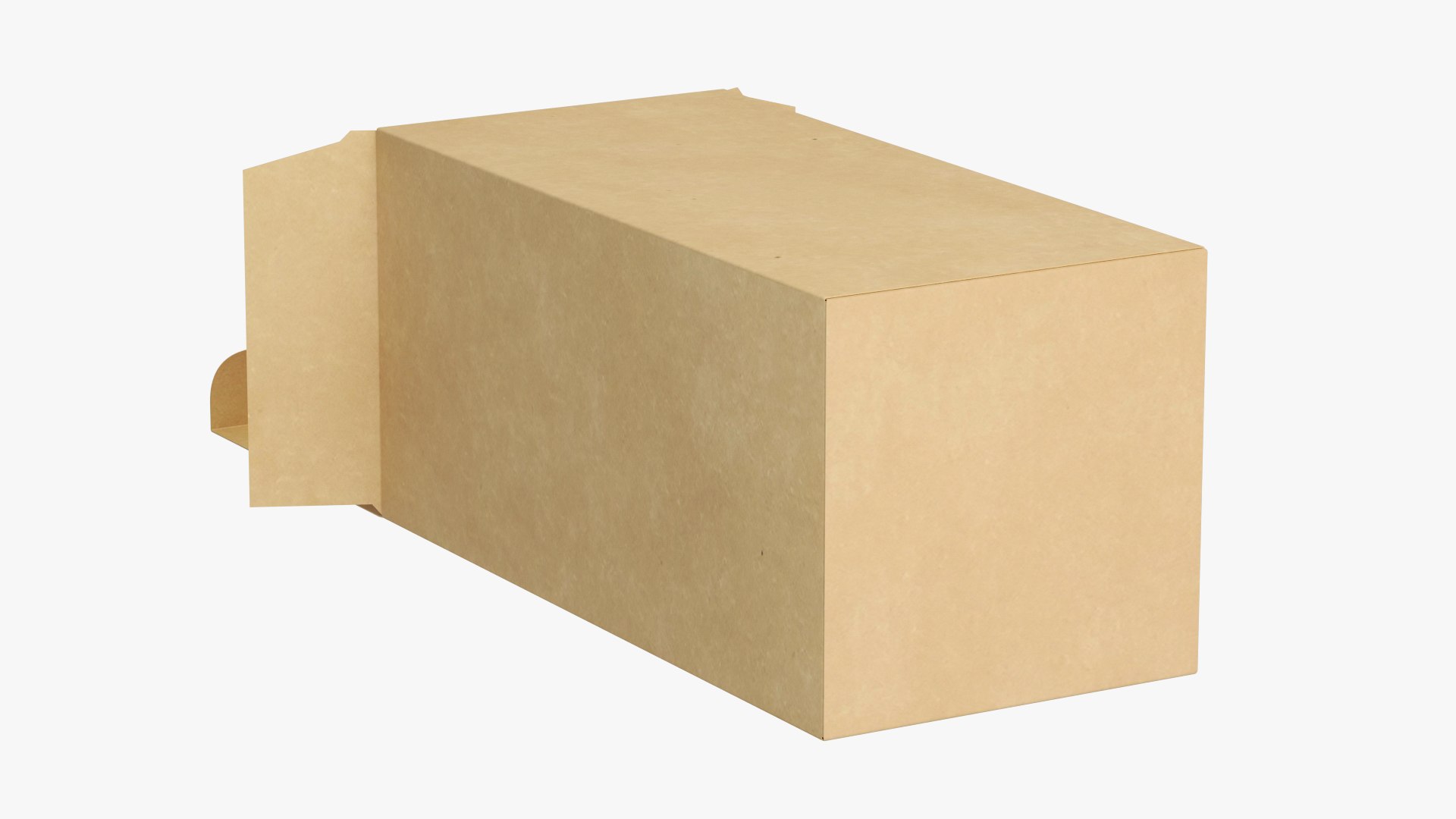 Open Packaging Box 06 3D - TurboSquid 2059110