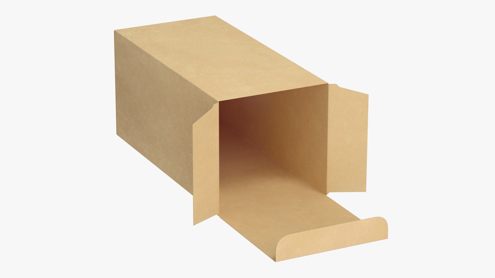 Open Packaging Box 06 3D - TurboSquid 2059110