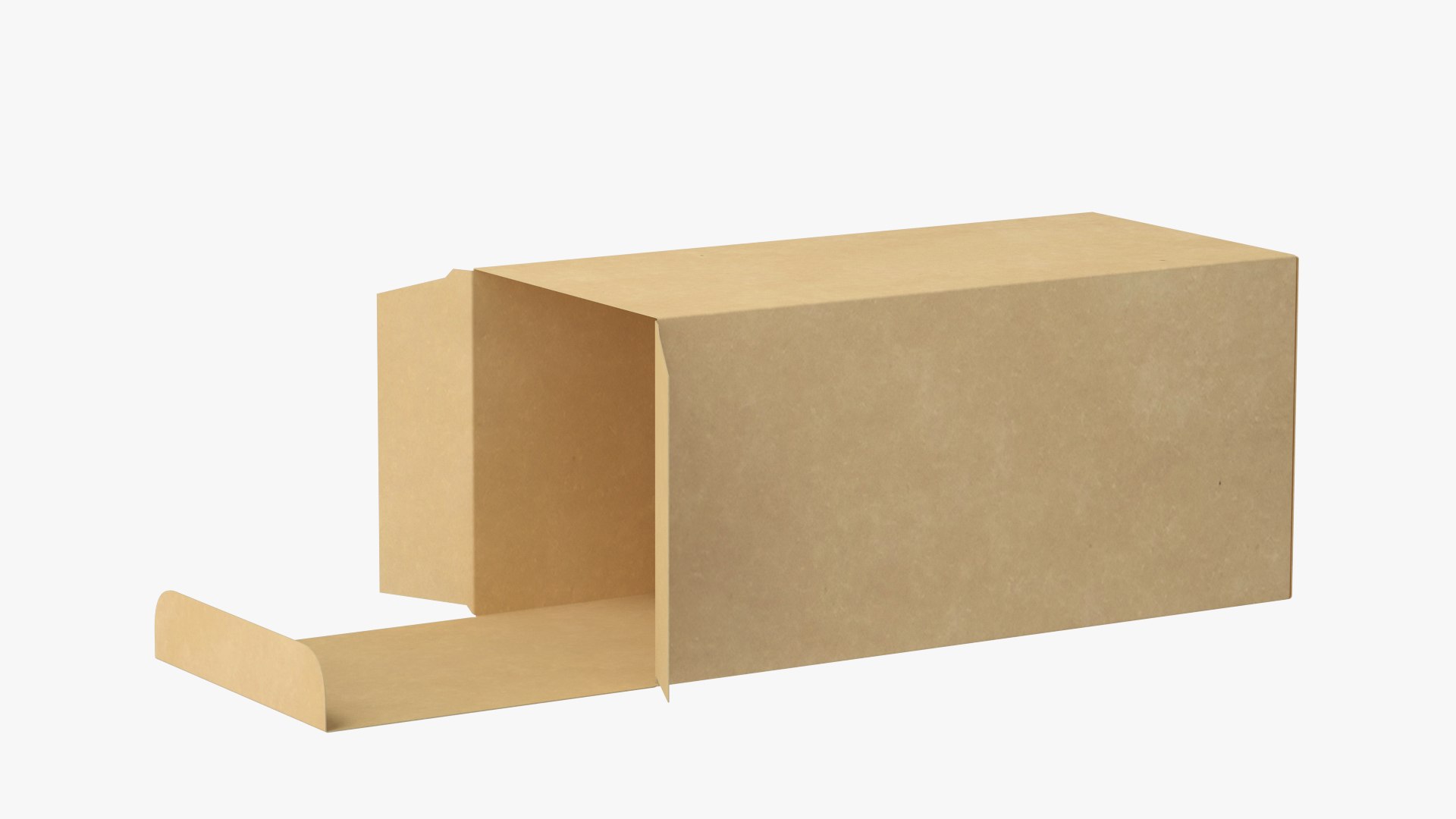 Open Packaging Box 06 3D - TurboSquid 2059110