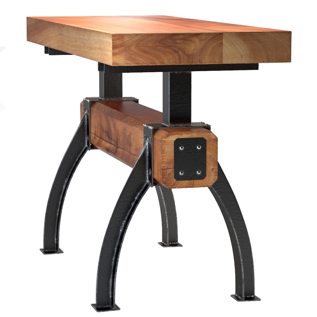 3d butcher block post beam