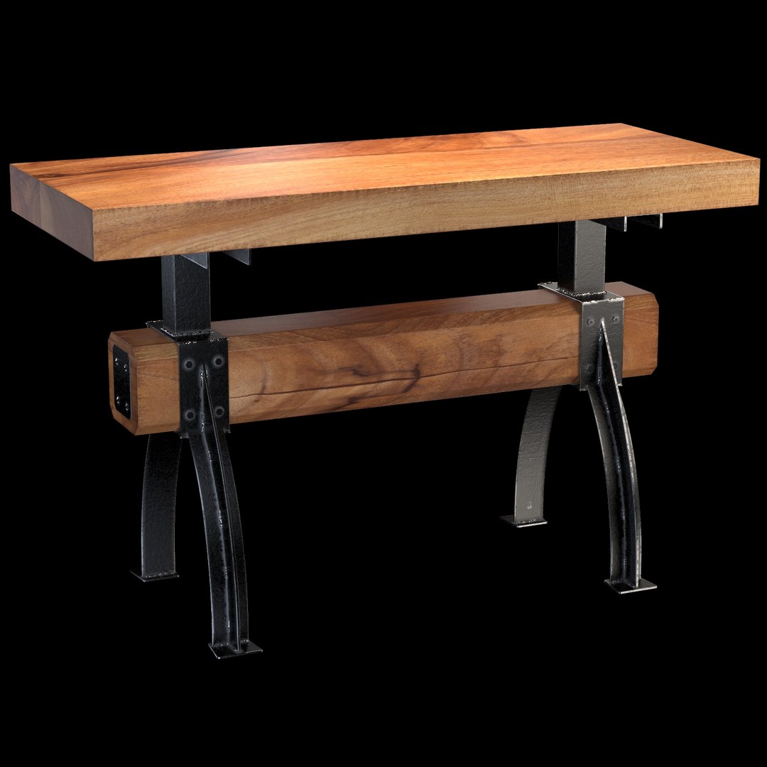 3d Butcher Block Post Beam