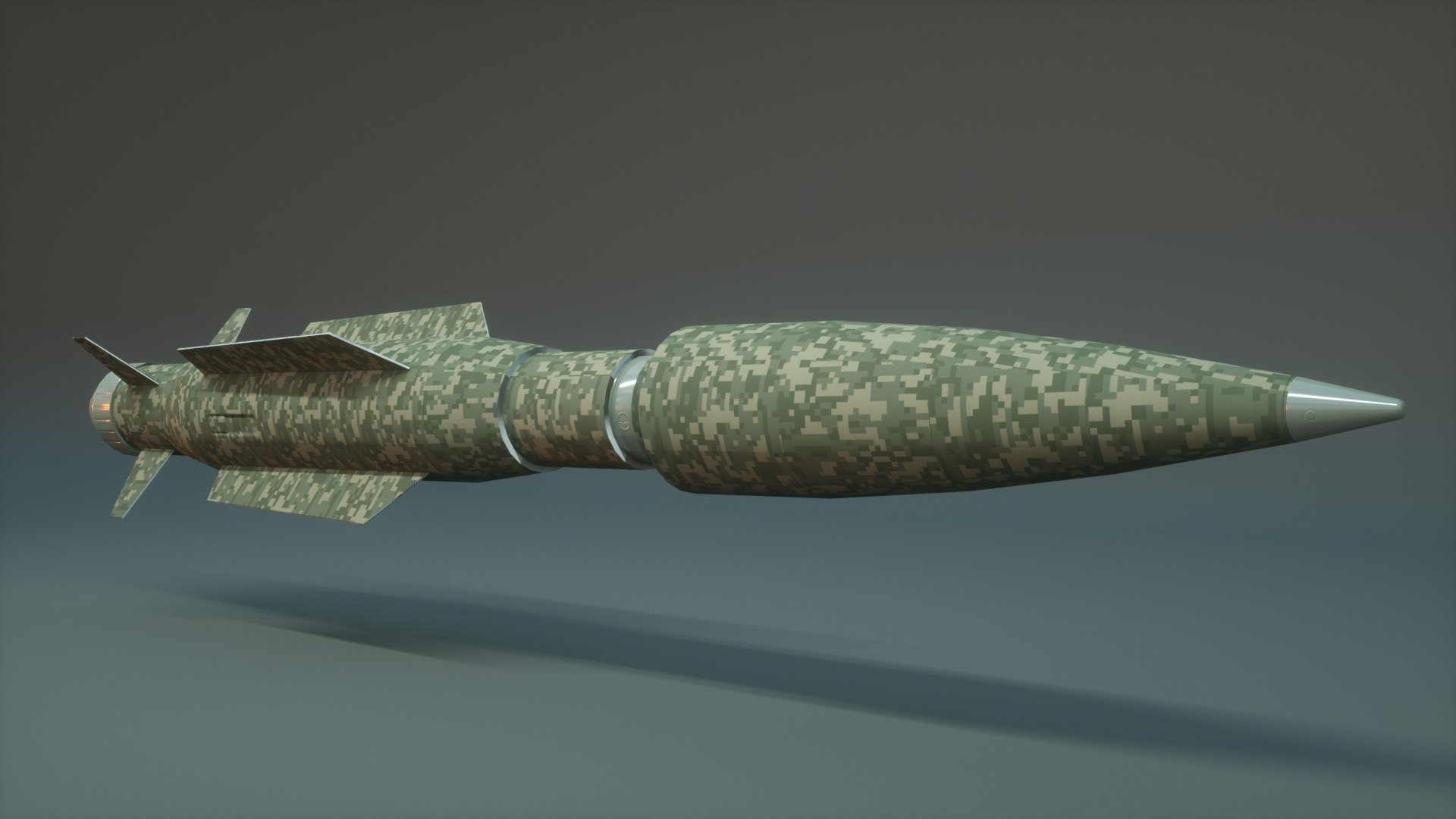 Rocket Military Model - TurboSquid 1687542