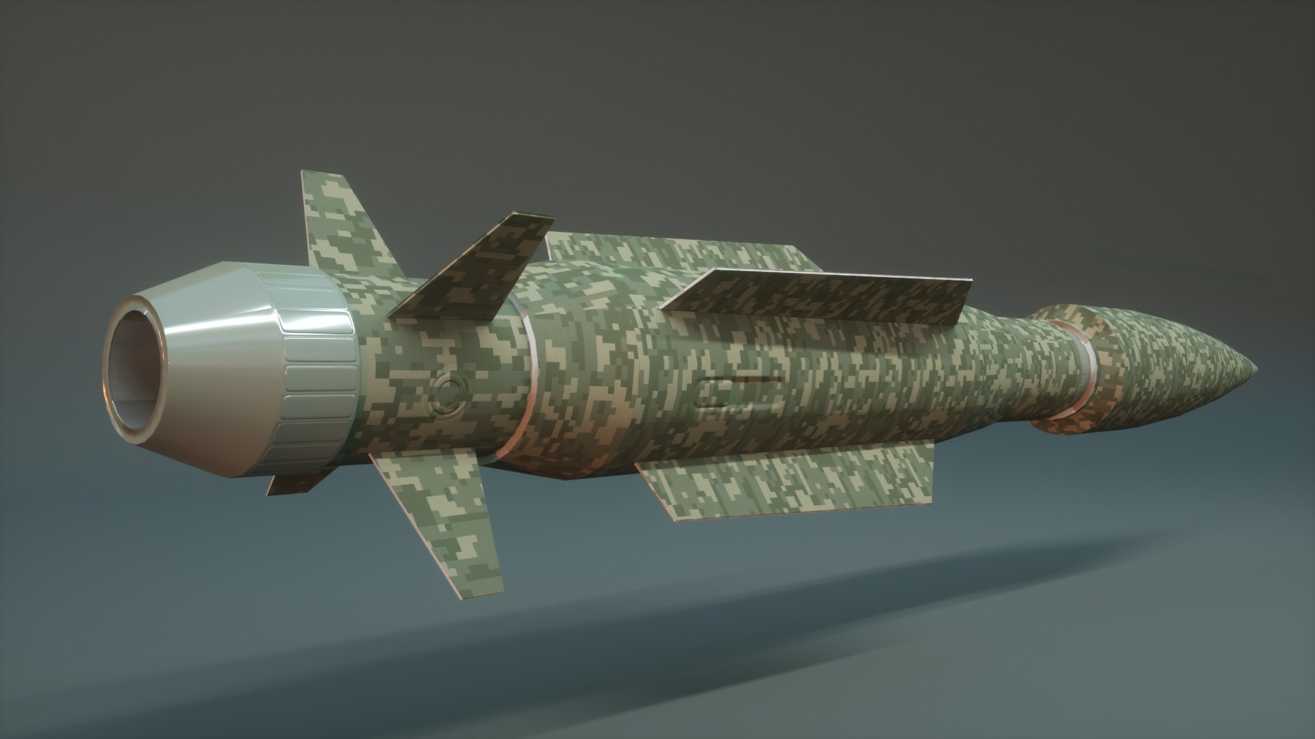 Rocket Military Model - TurboSquid 1687542