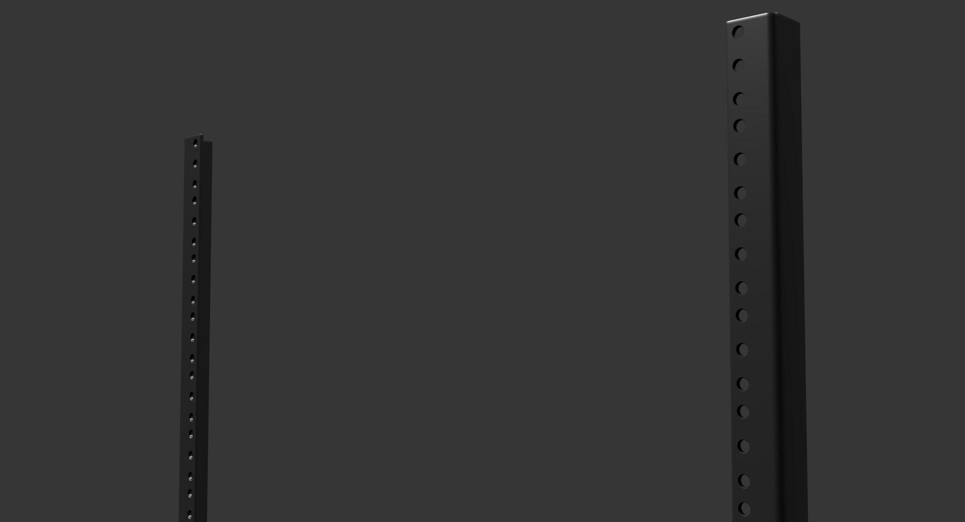 3D 19-inch Rackmount Rails Racks - TurboSquid 1277772