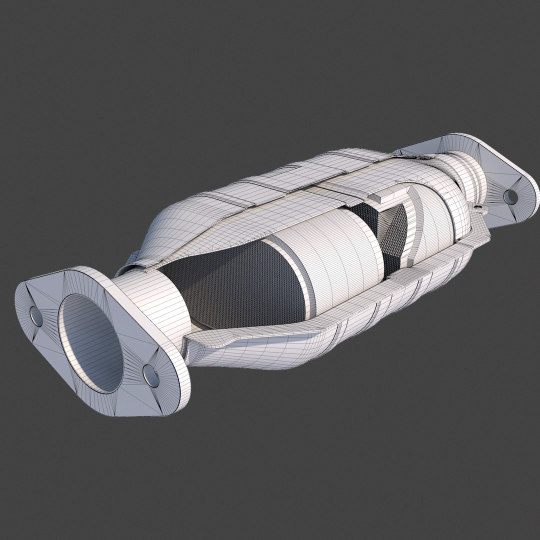 3D Dpf Filter Catalyst - TurboSquid 1405320