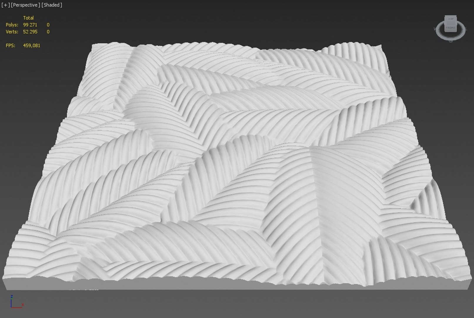 3D Model Gypsum Leaves - TurboSquid 1258271