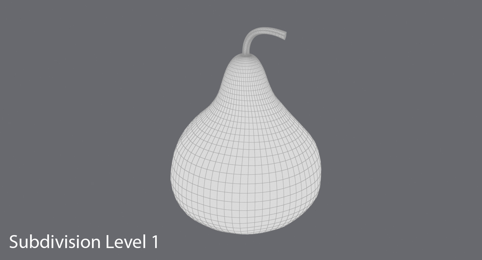 3d gourd 04 model