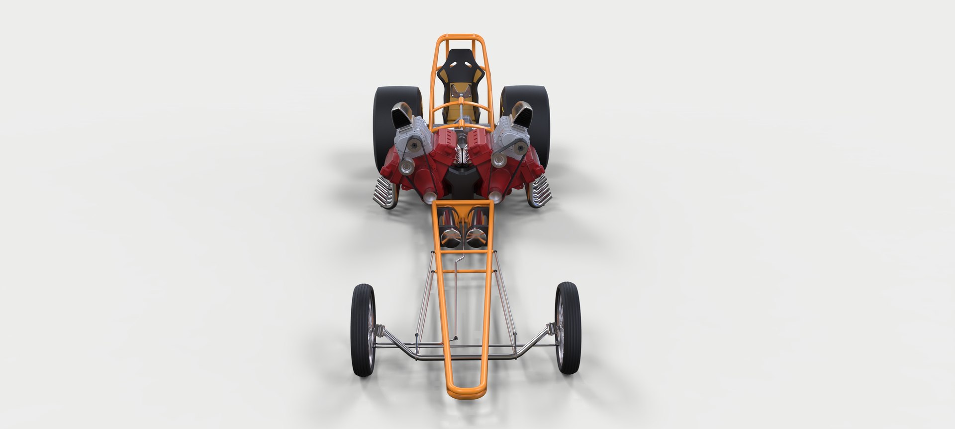 3D Drag Dragster Model - TurboSquid 1632957