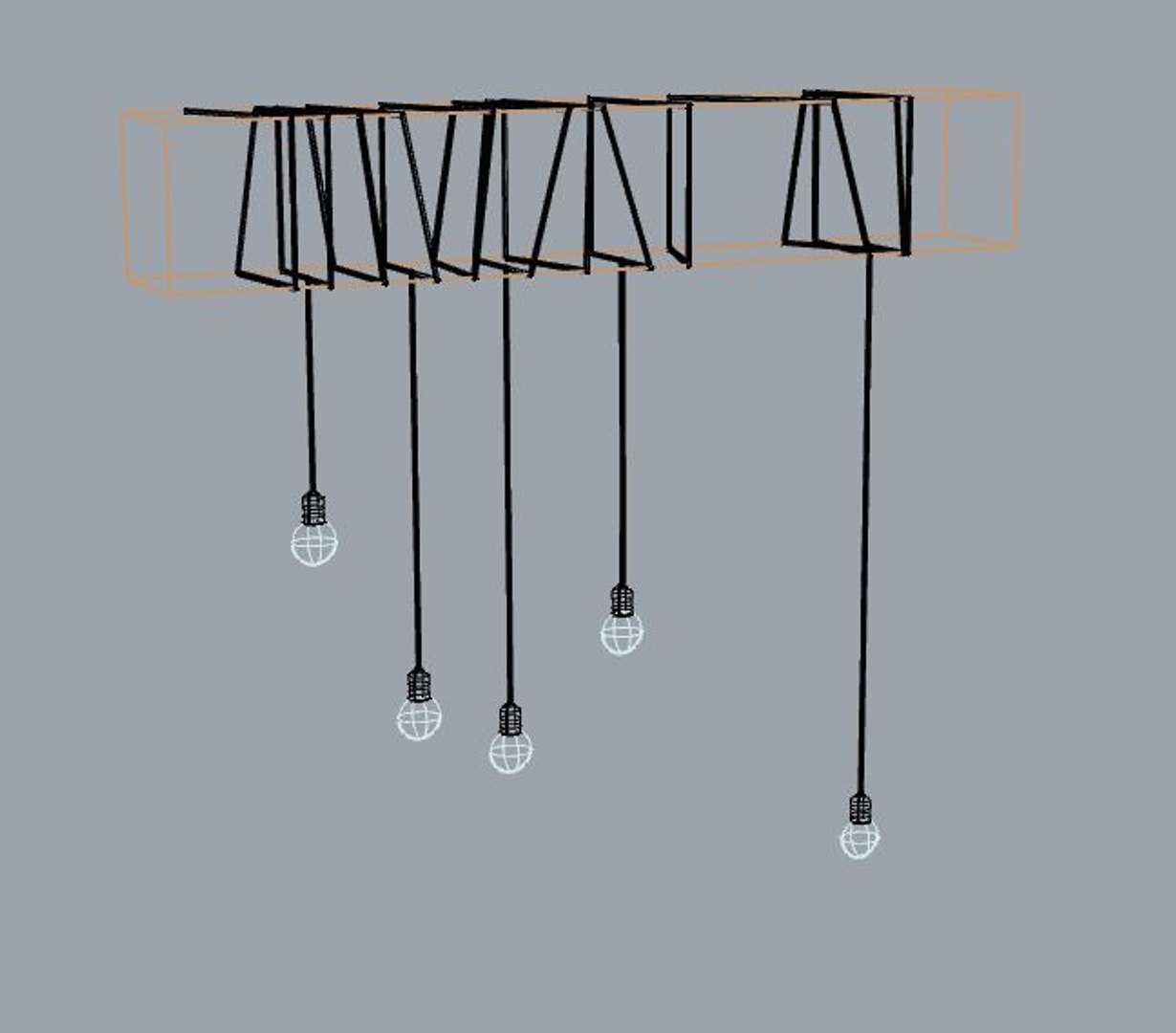 Free 3D Wooden Light Fixture Modern Model - TurboSquid 1445049