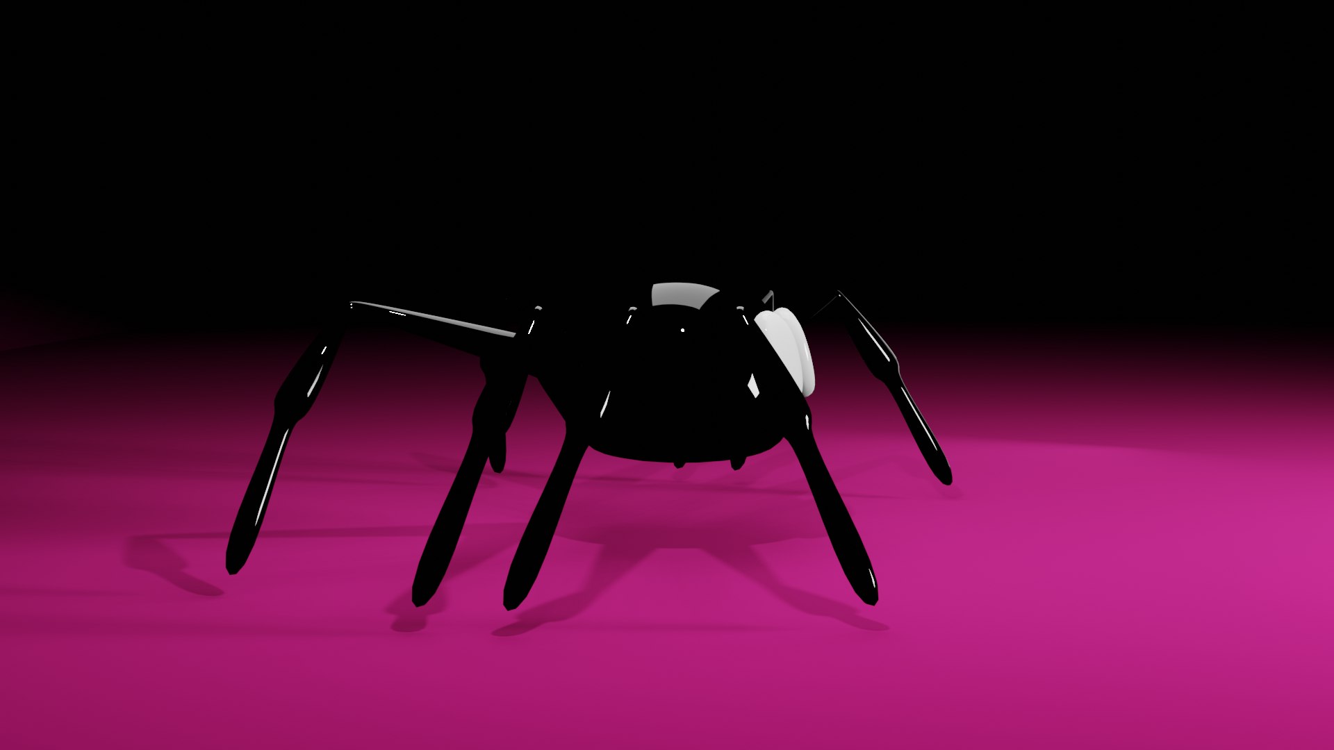 3D Low Poly Spider - TurboSquid 1910994