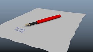 Free 3D Pen Models | TurboSquid