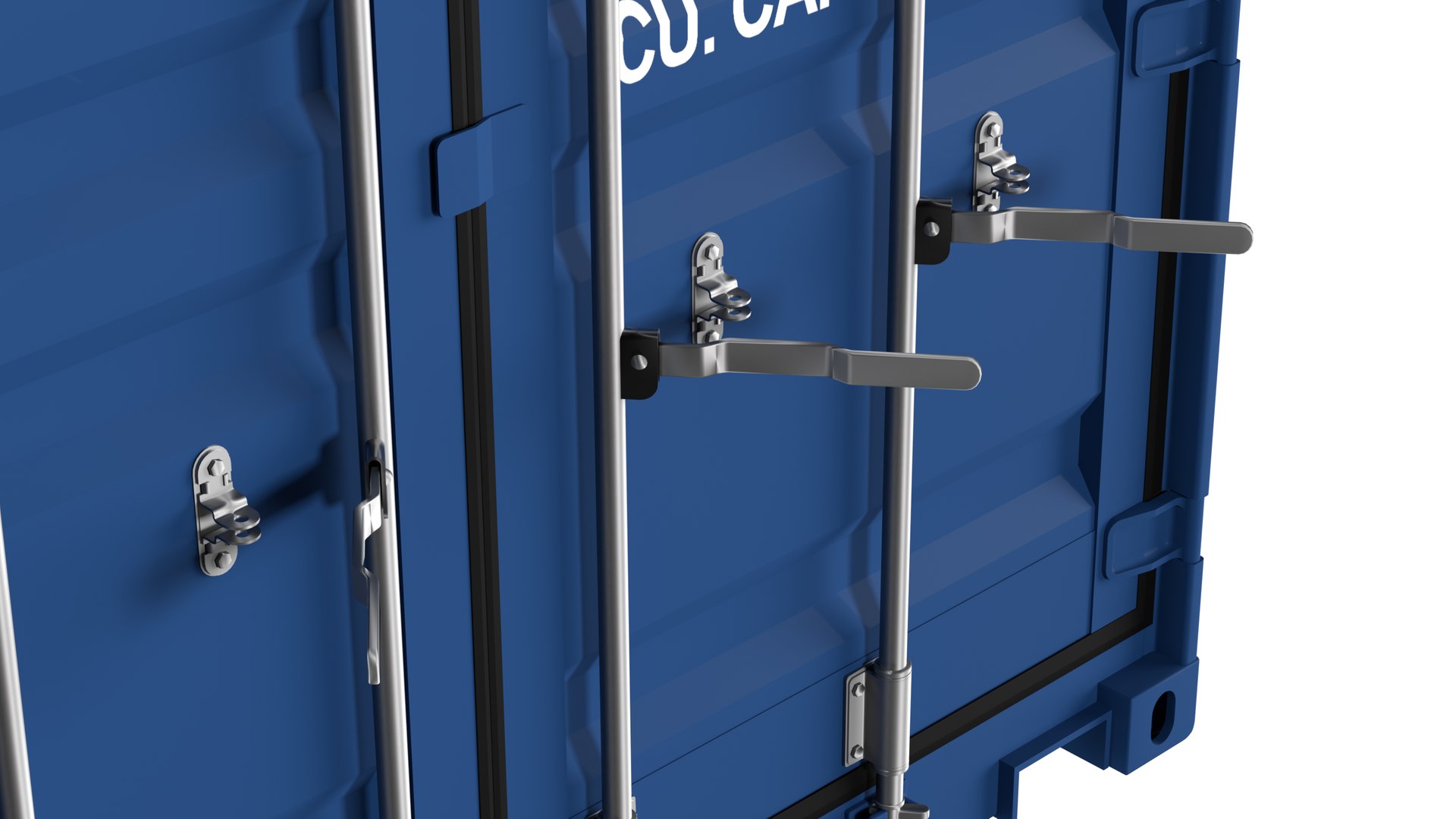 High-Cube Container 25G1 3D Model - TurboSquid 1721603