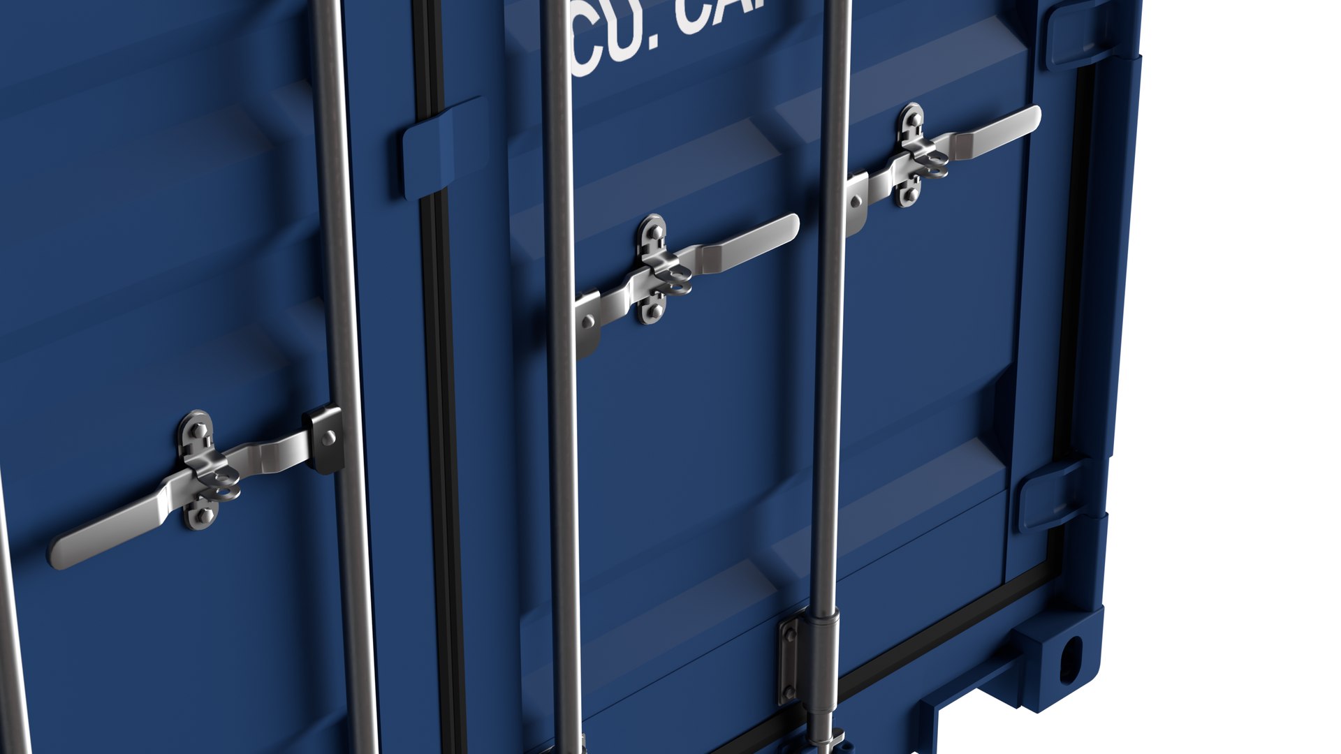 High-Cube Container 25G1 3D Model - TurboSquid 1721603