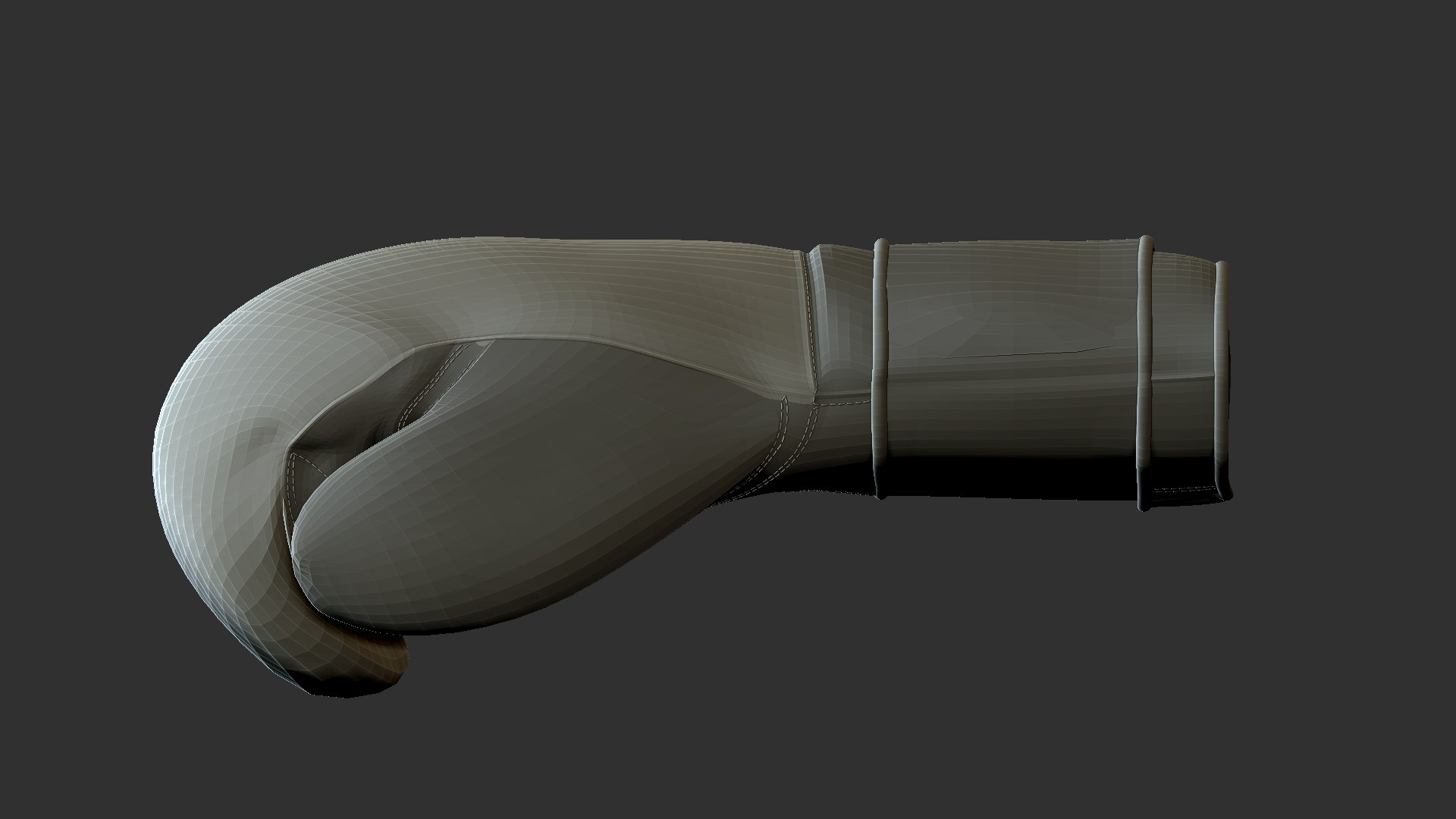 Boxing Gloves Low-poly 3D Model - TurboSquid 1967417