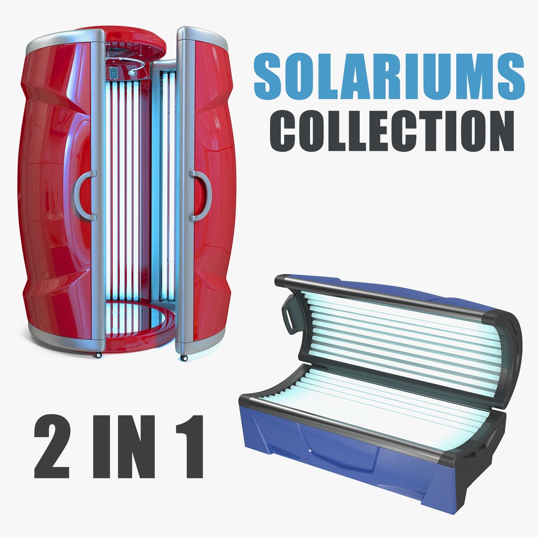 3D Solariums Vertical Tanning Model - TurboSquid 1235666