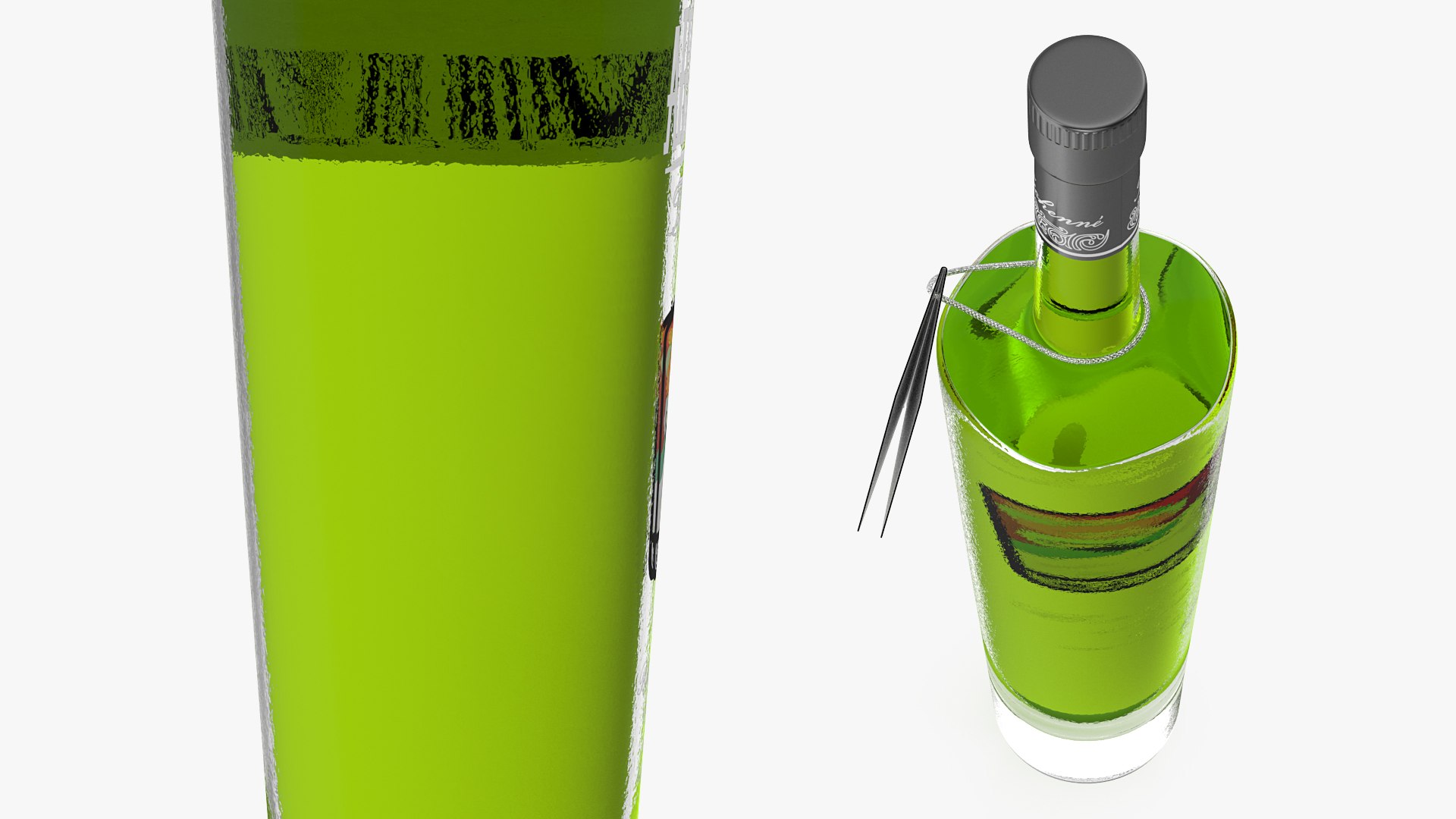 Teichenne Absinthe Green Model - TurboSquid 1648658
