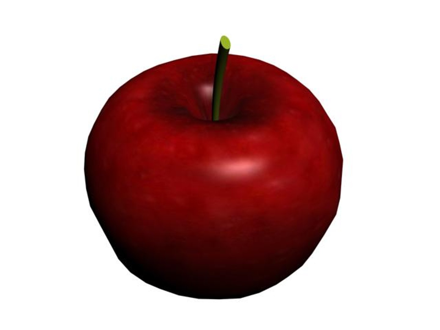 Apple 3d Model