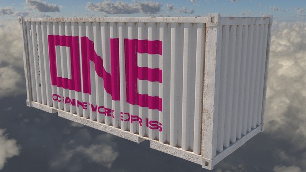 3D shipping container model - TurboSquid 1493994