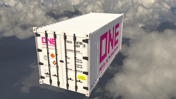 3D shipping container model - TurboSquid 1493994