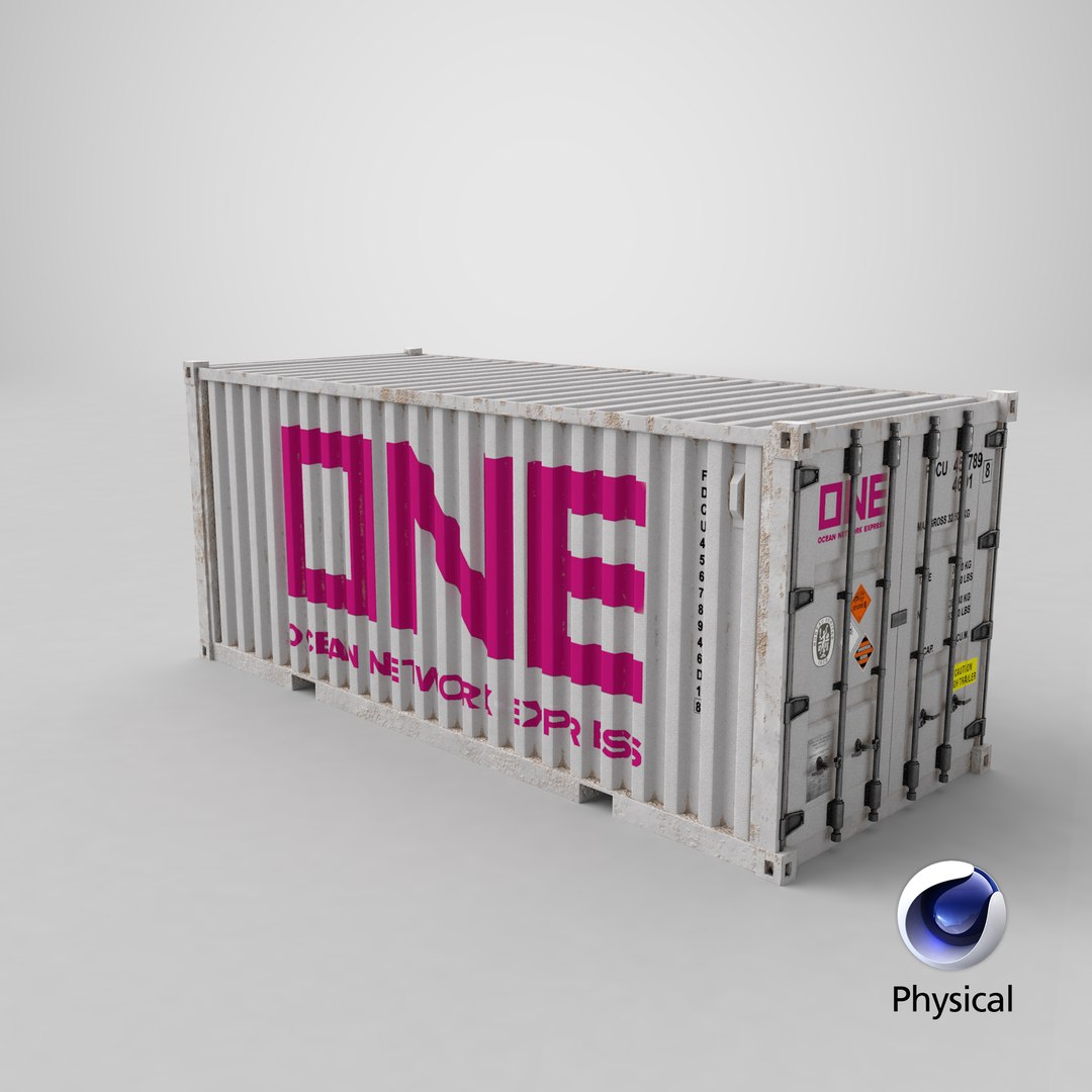 3D Shipping Container Model - TurboSquid 1493994