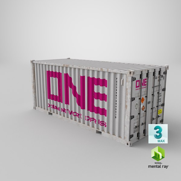 3D shipping container model - TurboSquid 1493994