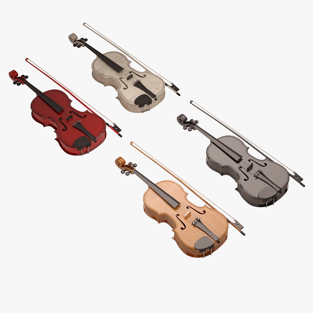 3d Viola Model