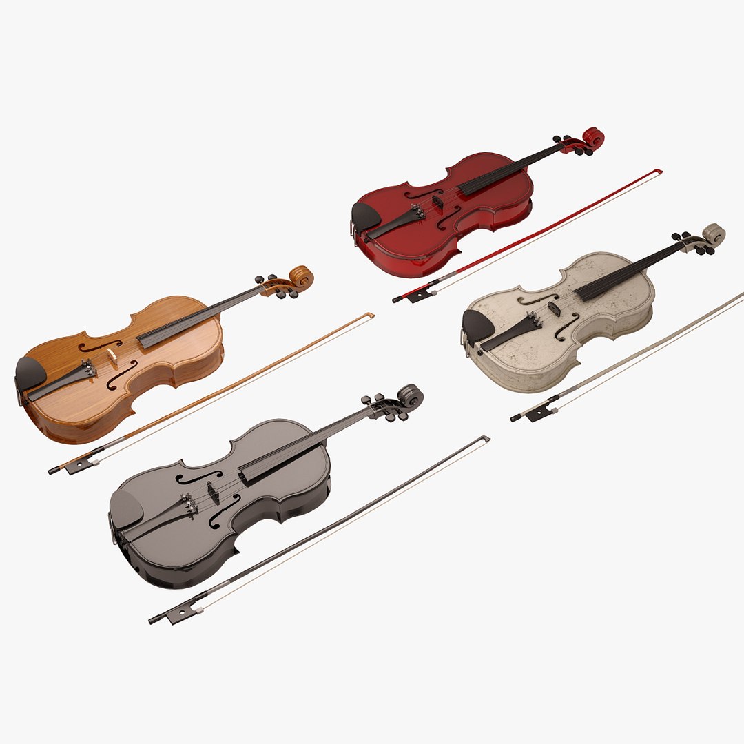 3d Viola Model