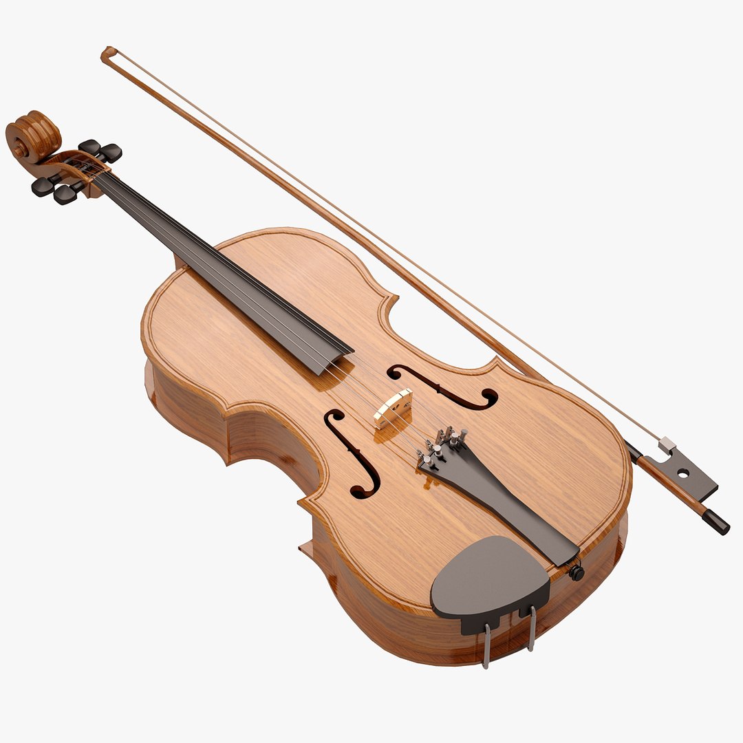 3d Viola Model
