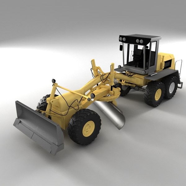 grader 3d model