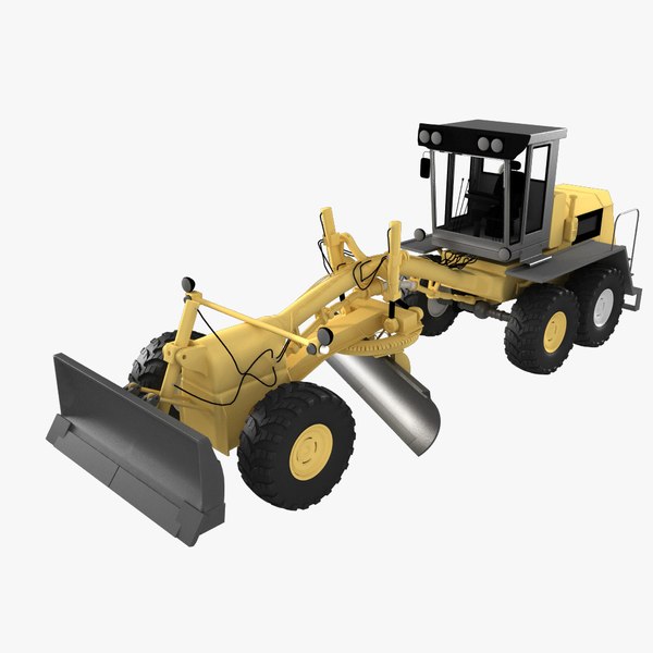 grader 3d model