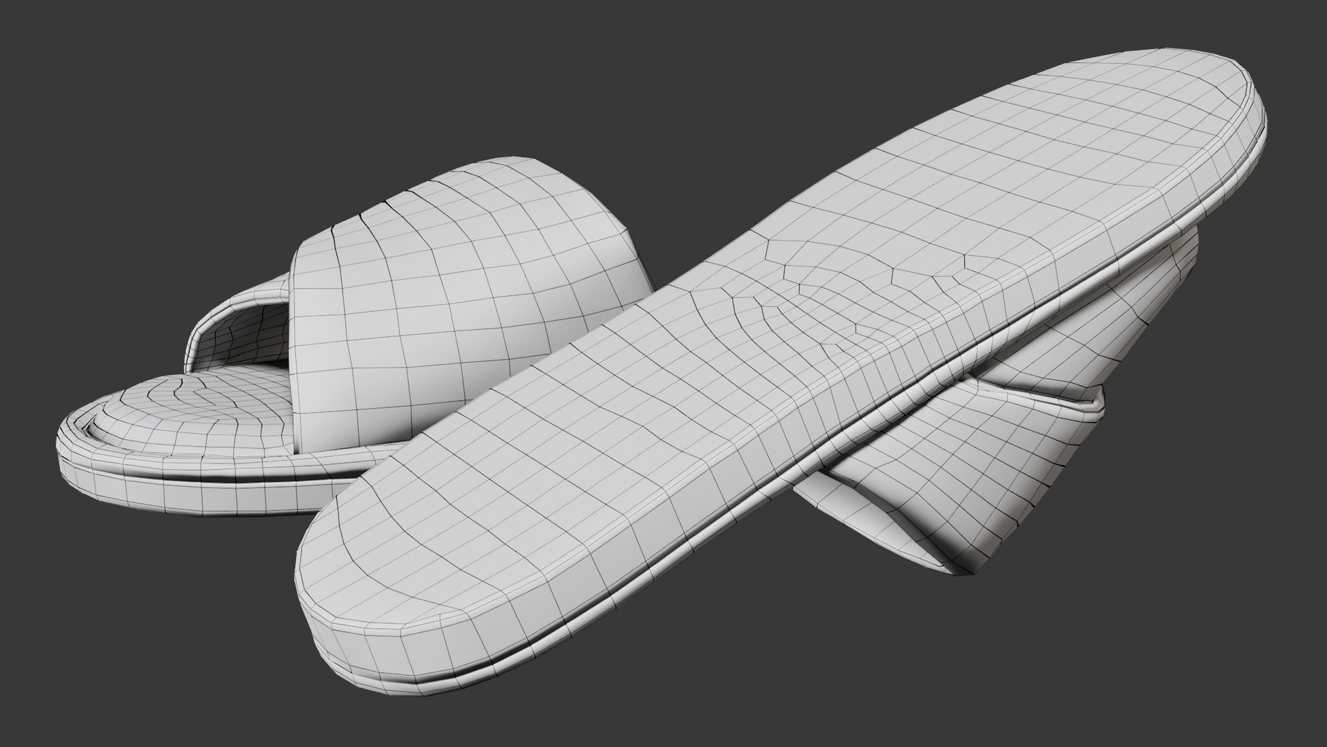 Realistic Men S Slippers 3D Model - TurboSquid 1562726