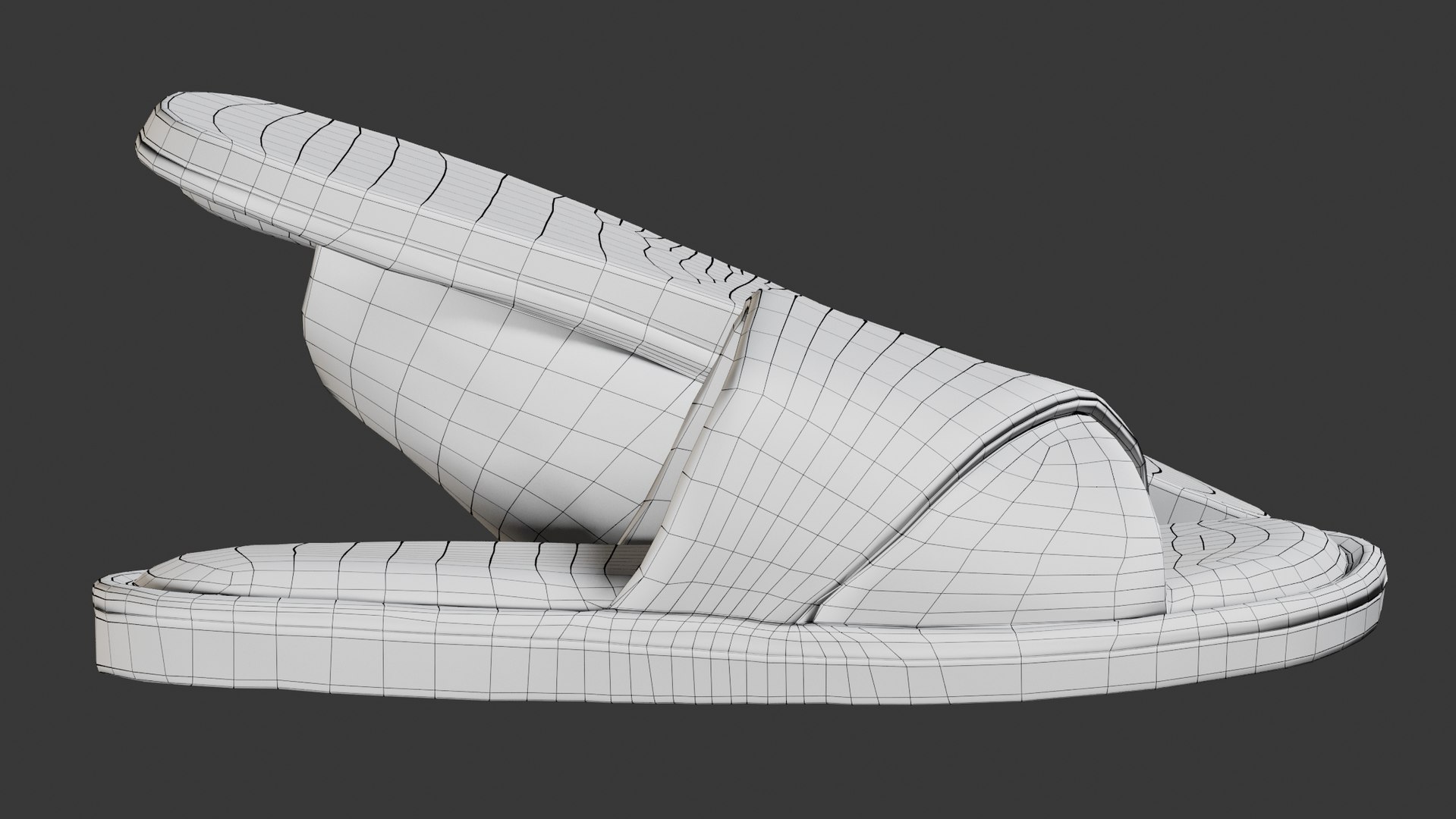 Realistic Men S Slippers 3D Model - TurboSquid 1562726