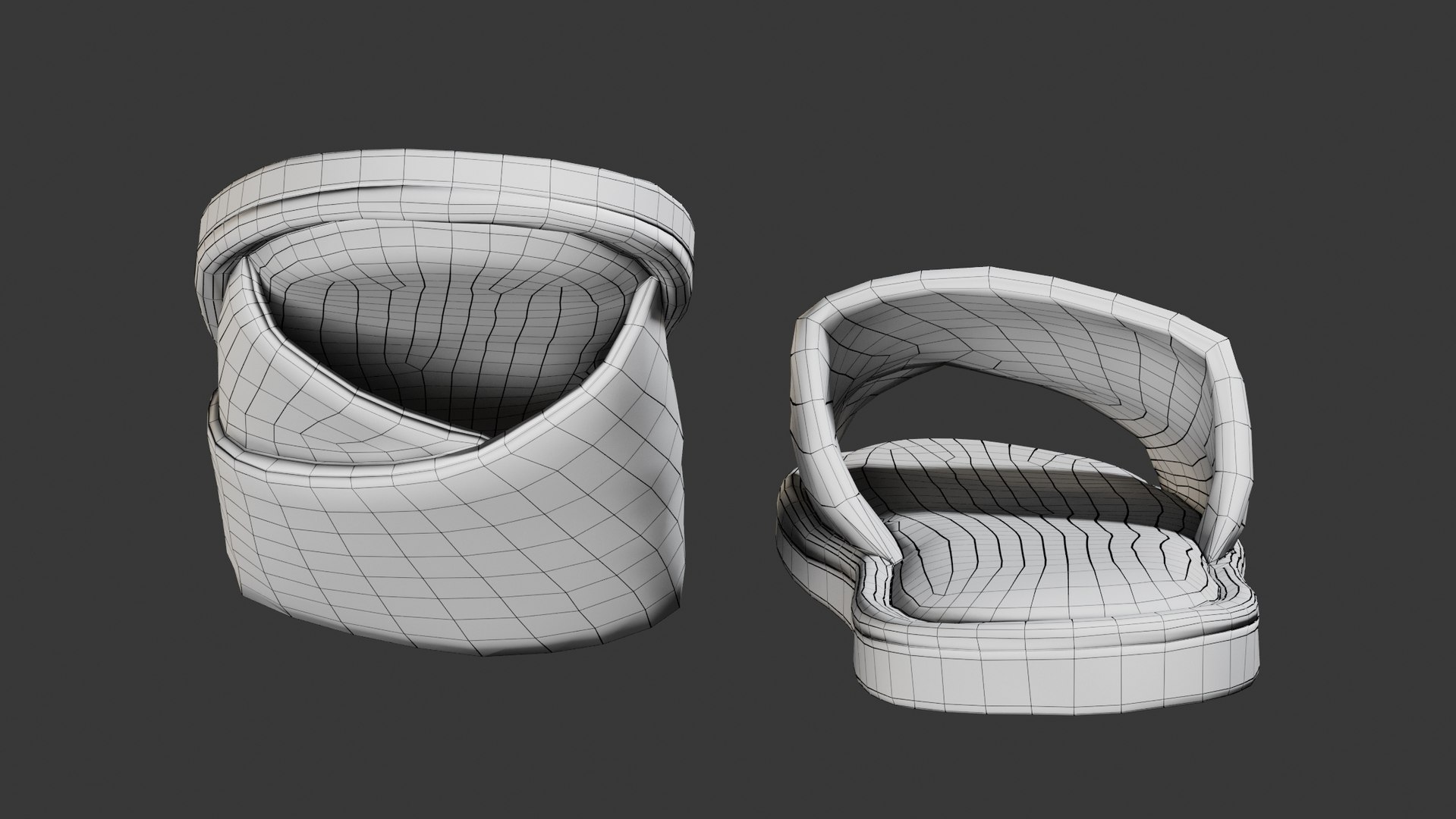 Realistic Men S Slippers 3D Model - TurboSquid 1562726