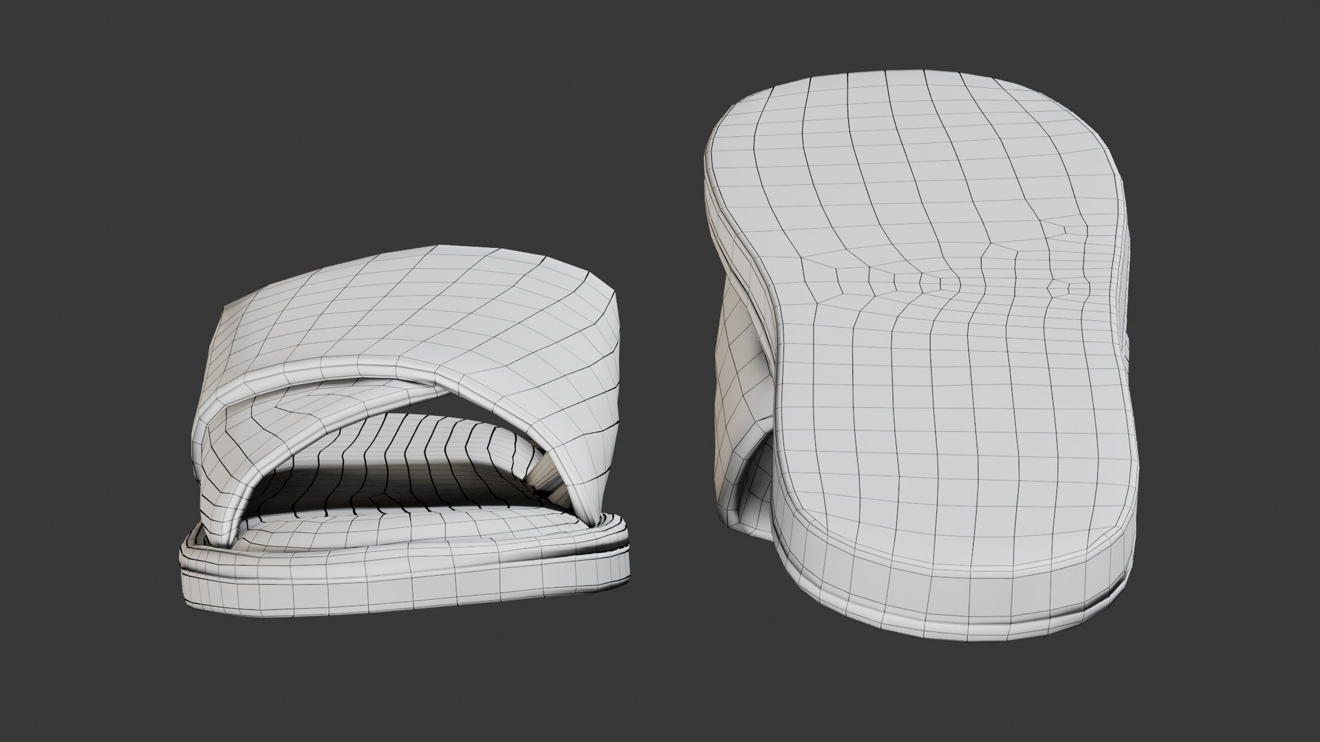 Realistic Men S Slippers 3D Model - TurboSquid 1562726