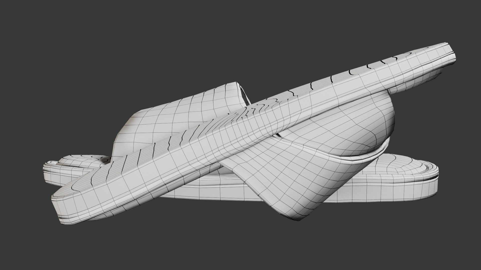 Realistic Men S Slippers 3D Model - TurboSquid 1562726