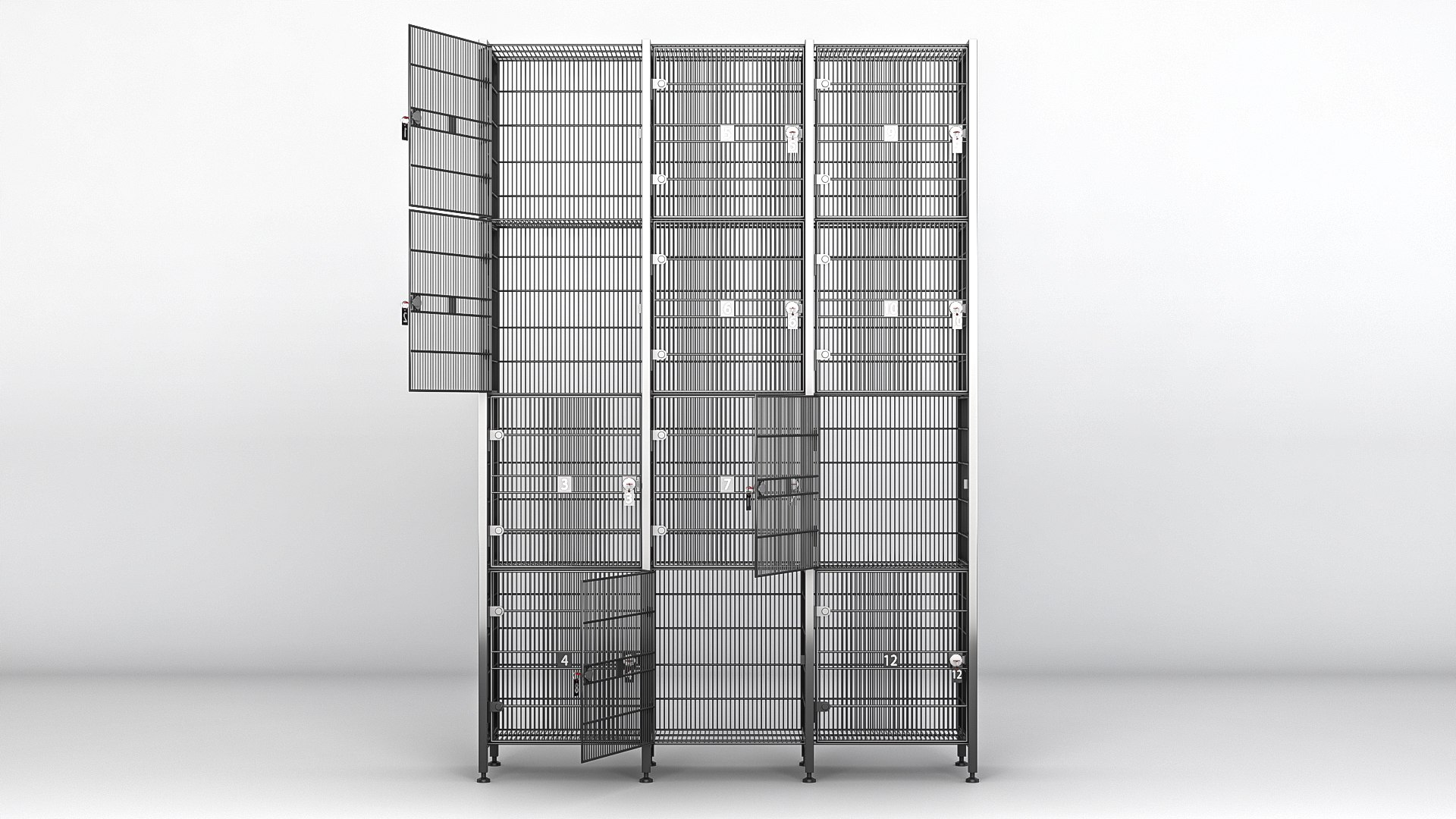 3D Luggage Storage Model - TurboSquid 1705845