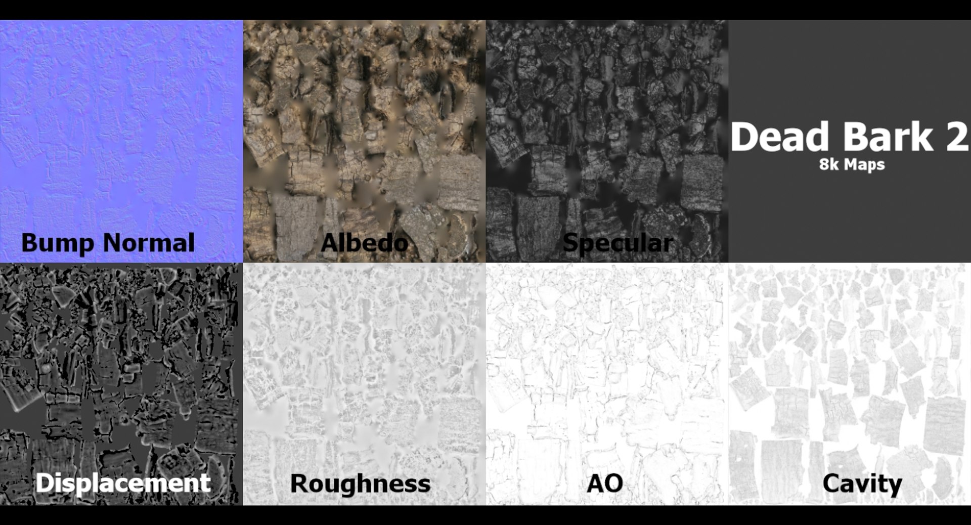 Tree Bark Scanned 3D Model - TurboSquid 1419526