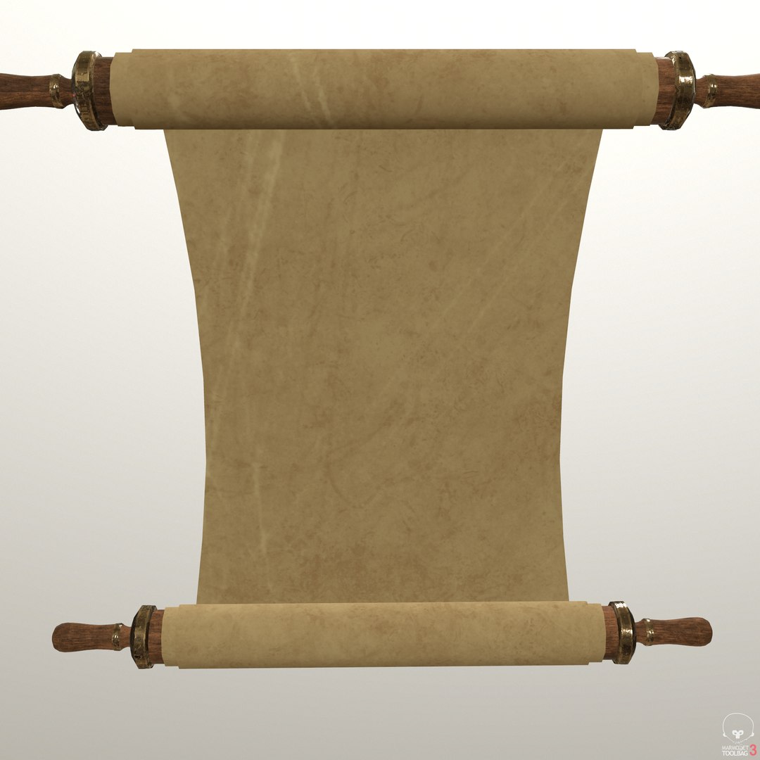 Old Scroll Model | 1148073 | TurboSquid